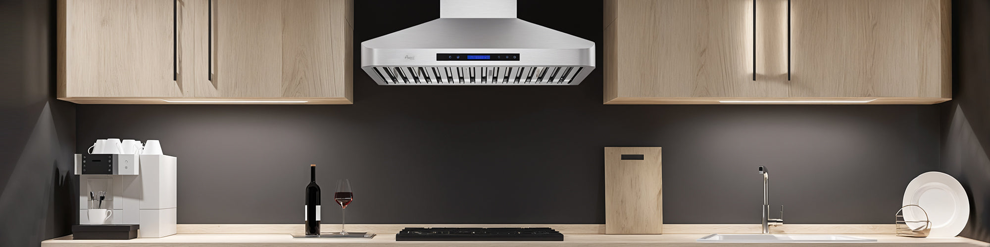 Wall Mount Range Hoods for Builders & Contractors | Dormily